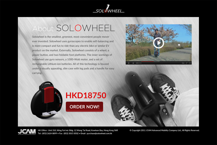 JCAM Advanced Mobility Co. Ltd. | BeamStyle Web Design Hong Kong (HK ...