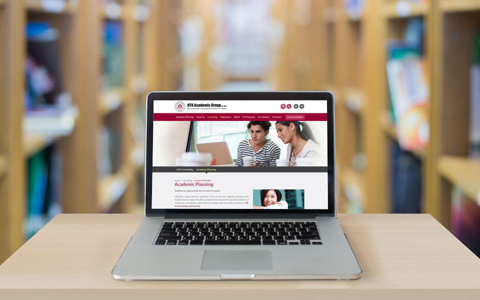 NTK Academic Group | BeamStyle Web Design Hong Kong (HK) - Customized Web Solutions